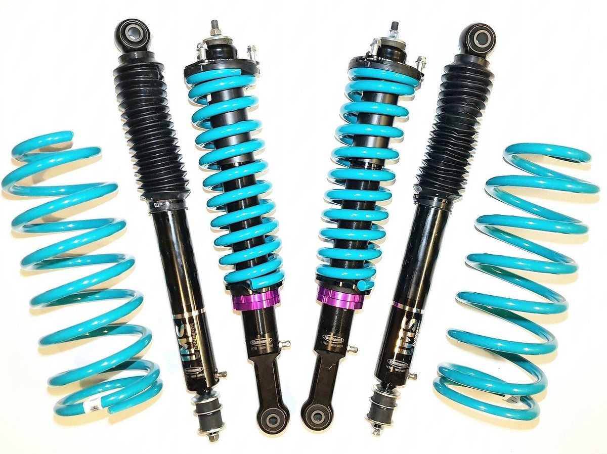 DOBINSON IMS 50mm LIFT KIT - TOYOTA PRADO 120. with Dobinson Coils & I ...