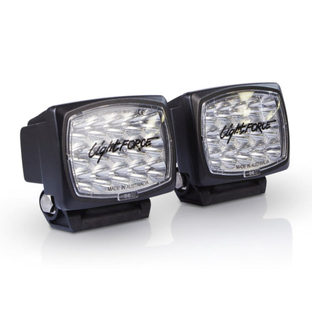 LIGHTFORCE -STRIKER PROFESSIONAL EDITION LED DRIVING LIGHT-TWIN PACK ...